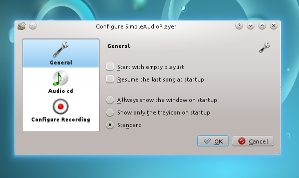SimpleAudioPlayer 1.0.6: Completo Light Player per Kde - Linux Freedom